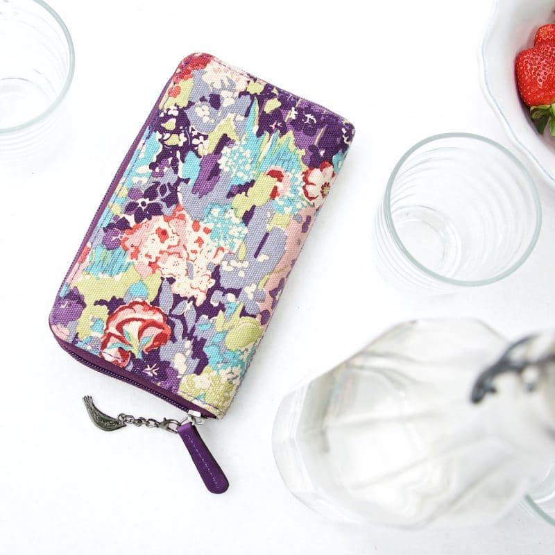Collier Campbell hand-painted designs on bags, accessories & tableware
