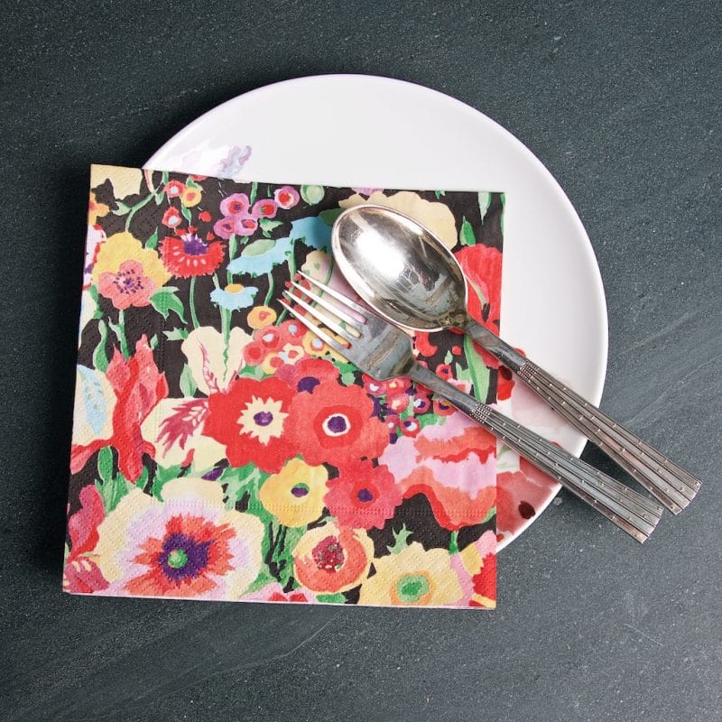 Secret Garden Napkin – Ivory | Collier Campbell