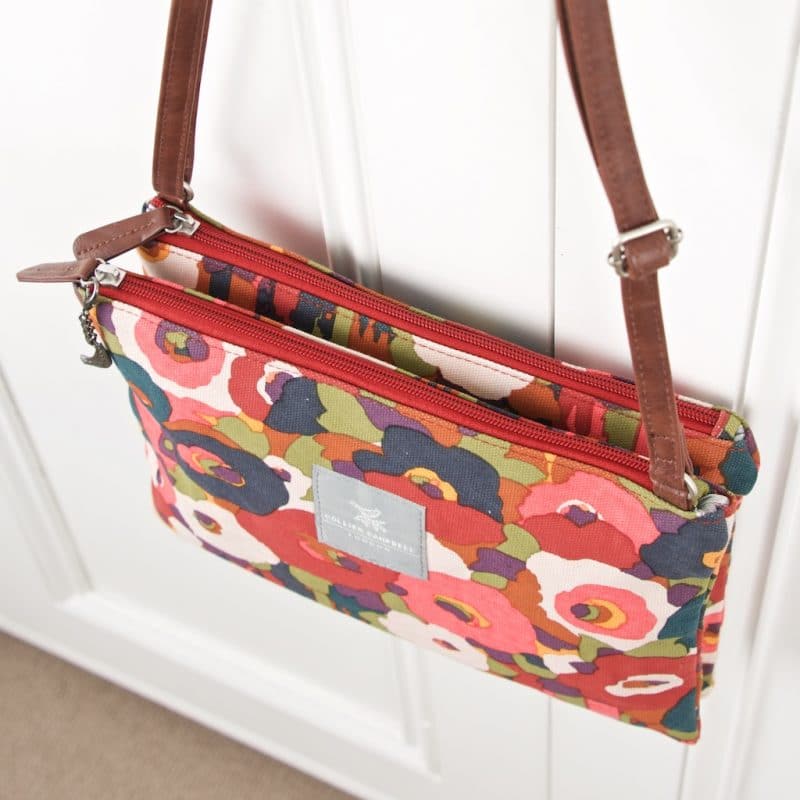 Collier Campbell hand-painted designs on bags, accessories & tableware